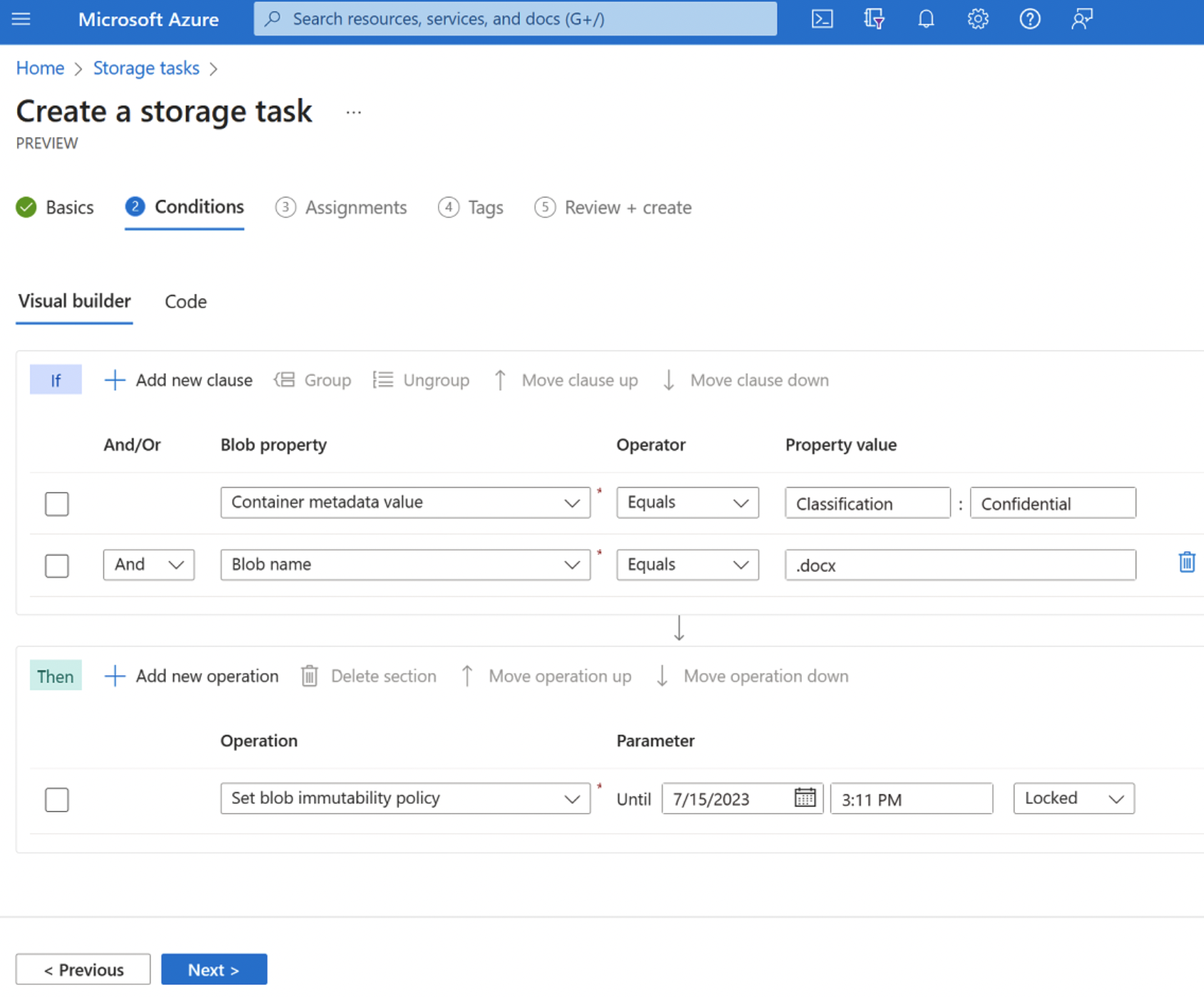Azure Storage Actions – K8s on the cloud